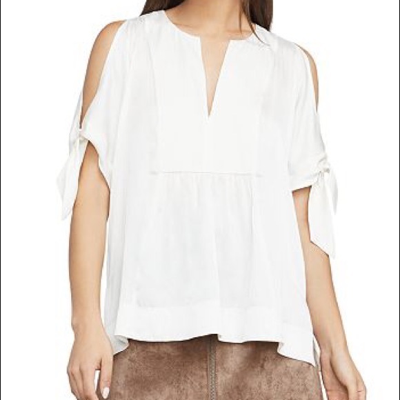Bcbgmaxazria Tops New Bcbg Cold Shoulder Top Poshmark